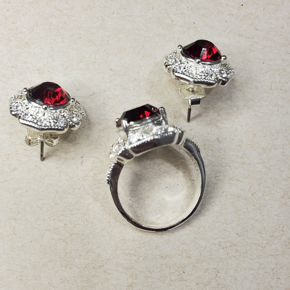Avon | Jewelry | Nwot Avon Nrt Ring And Earring Set | Poshmark